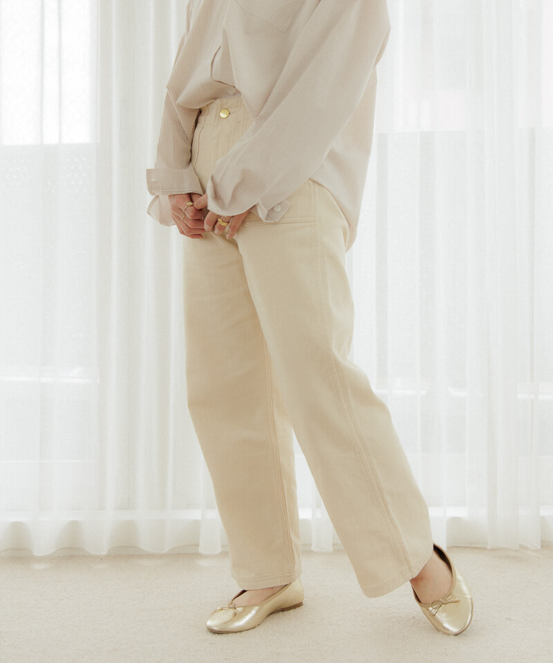 clean baker pants～ｸﾘｰﾝﾍﾞｲｶｰﾊﾟﾝﾂ | flower／フラワー公式通販