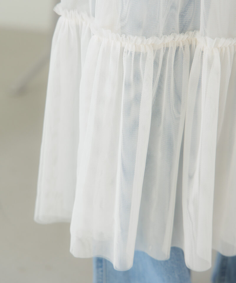 60%OFF】layered tulle skirt~レイヤードチュールスカート | flower 60%OFF】layered tulle skirt~レイヤードチュールスカート | flower