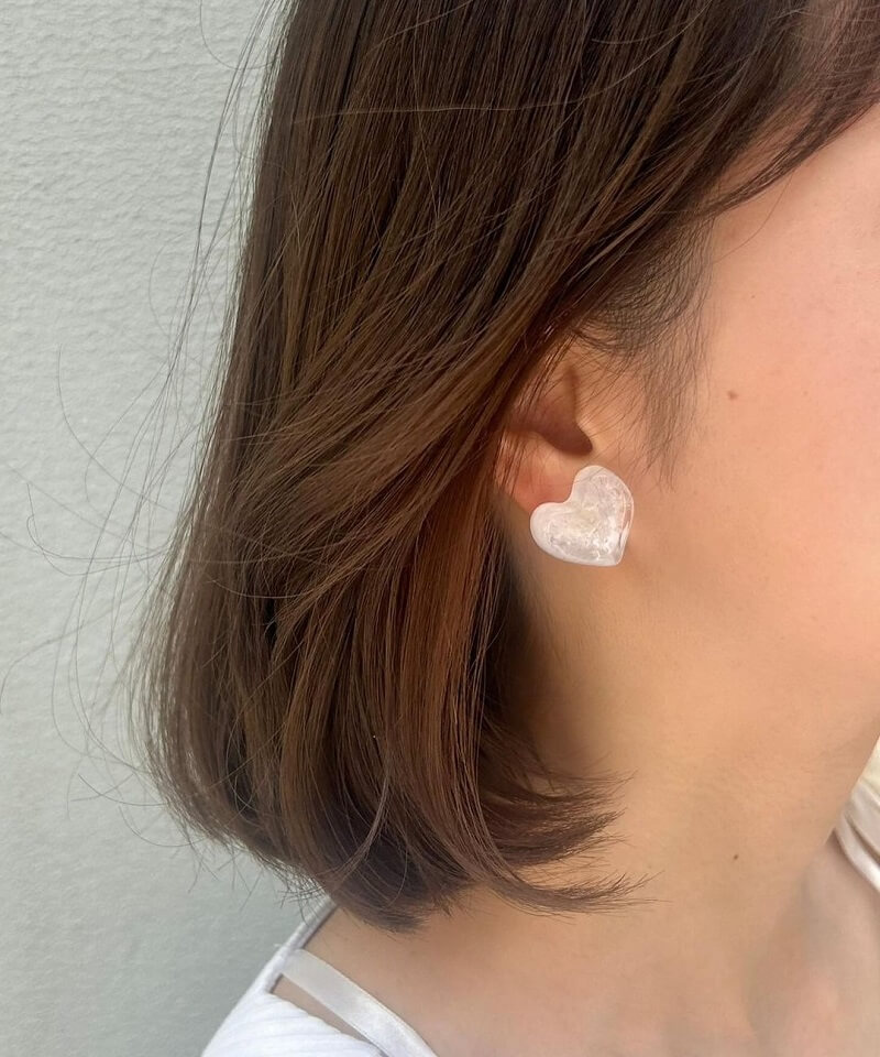 icy heart pierce~アイシーハートピアス | flower/フラワー公式通販 icy heart pierce~アイシーハートピアス | flower/フラワー公式通販