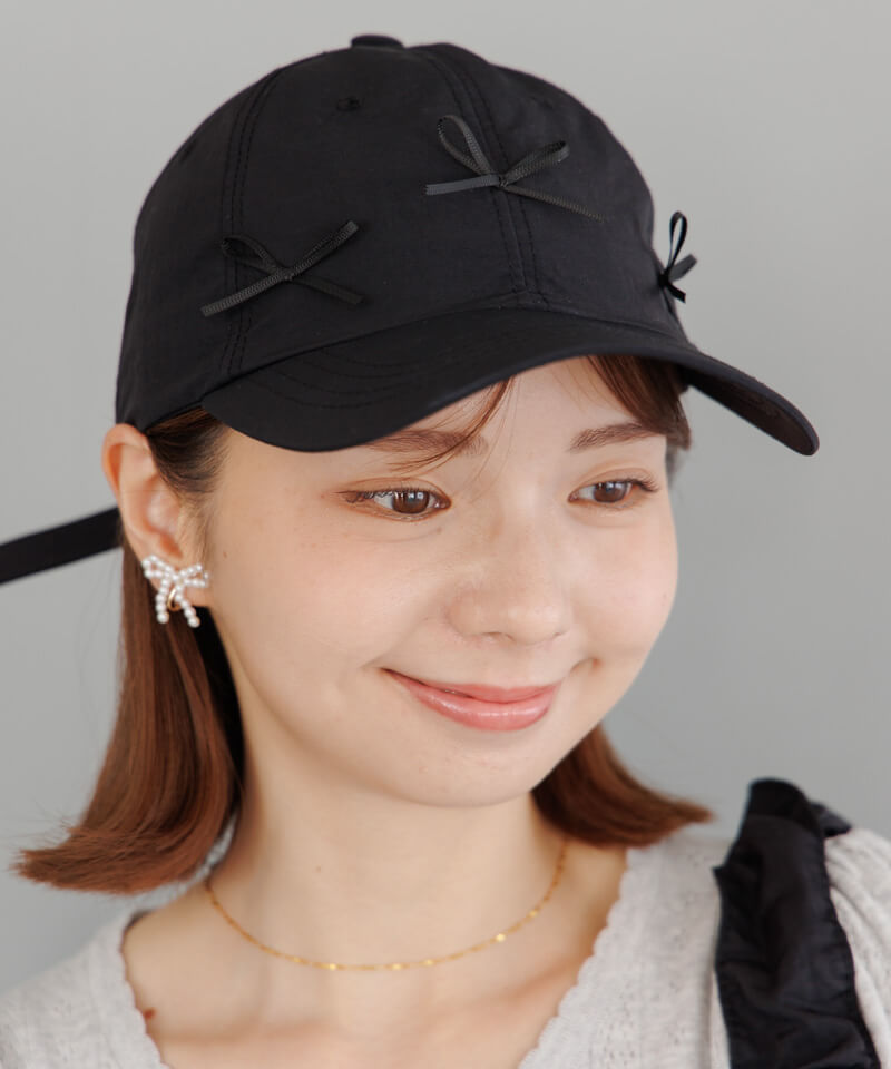 many ribbon cap～ﾒﾆｰﾘﾎﾞﾝｷｬｯﾌﾟ | flower／フラワー公式通販