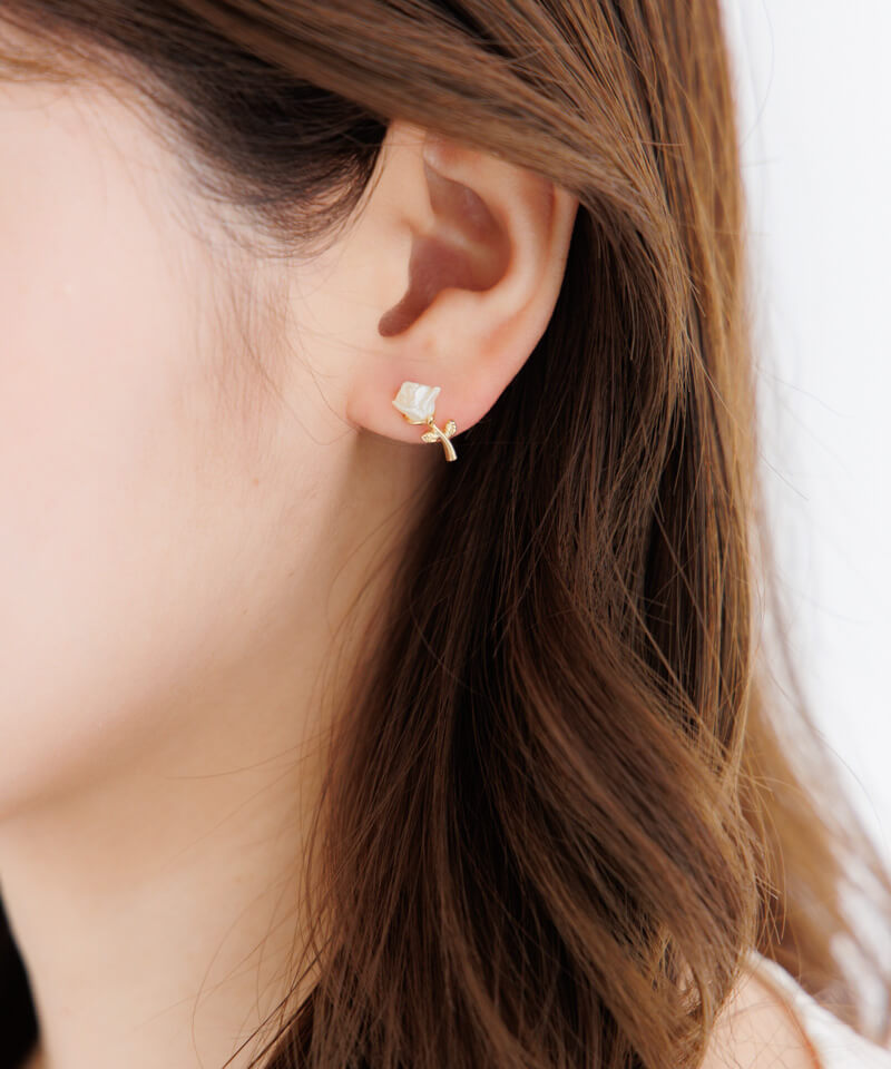 mini rose pierce～ﾐﾆﾛｰｽﾞﾋﾟｱｽ | flower／フラワー公式通販