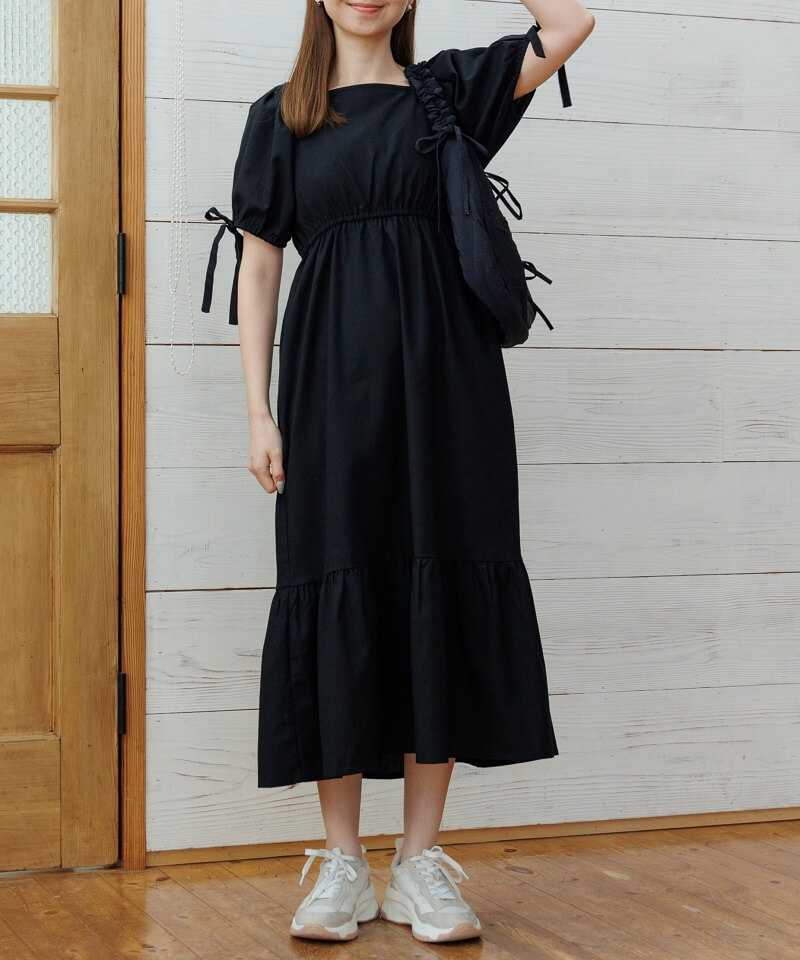【40%OFF】natural puff onepiece～ﾅﾁｭﾗﾙﾊﾟﾌﾜﾝﾋﾟｰｽ | flower／フラワー公式通販