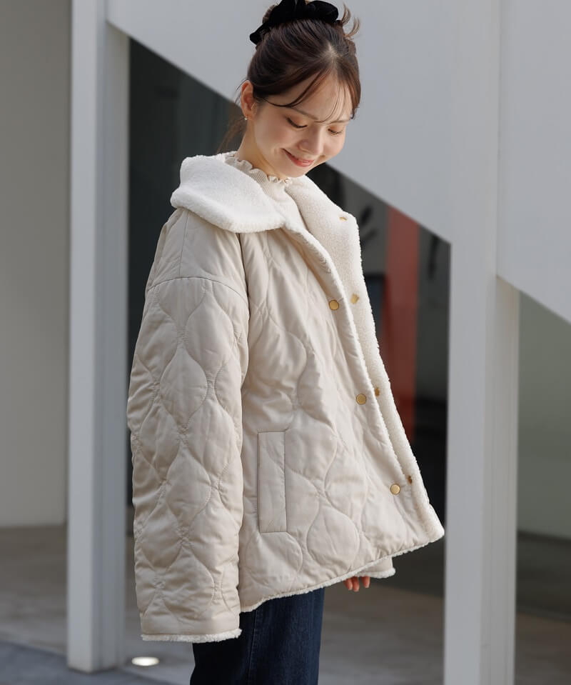 【20%OFF】2way boa coat～ﾂｰｳｪｲﾎﾞｱｺｰﾄ | flower／フラワー公式通販